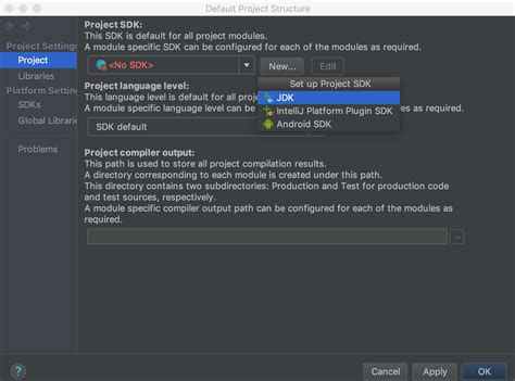 Setting Amazon Corretto As Project Sdk Ides Support Intellij