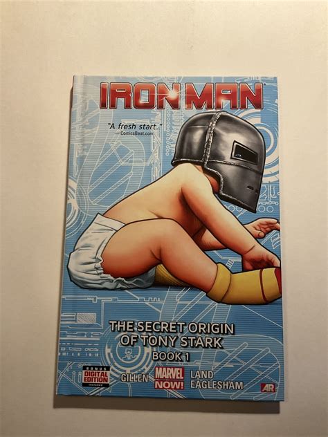 Iron Man Secret Origin Of Tony Stark TPB HC Signed Jay Liesten Marvel