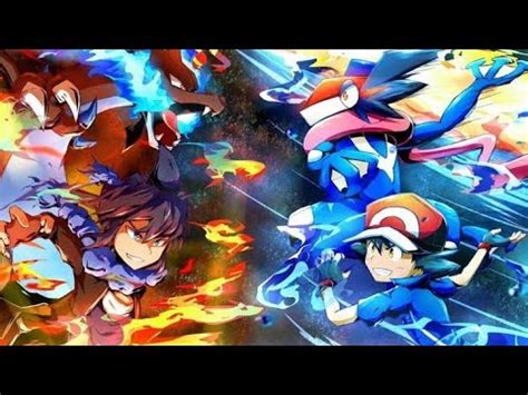 Pokemon Xyz Greninja Vs Mega Charizard Youtube