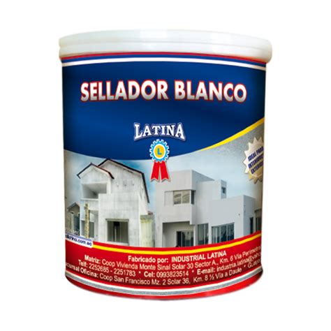 Sellador Exterior Latina Blanco Gl