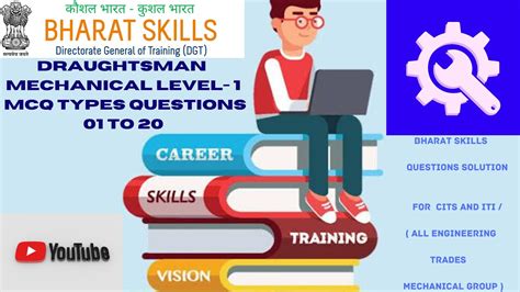 Bharat Skills Question Bank Solutions Mechanical Level 1 CITS ITIs