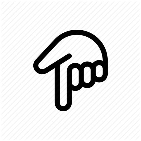 Hand Pointer Icon 196811 Free Icons Library