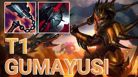 T1 Gumayusi Jarvan IV Jungle VS Lillia KR Challenger Patch 13 10