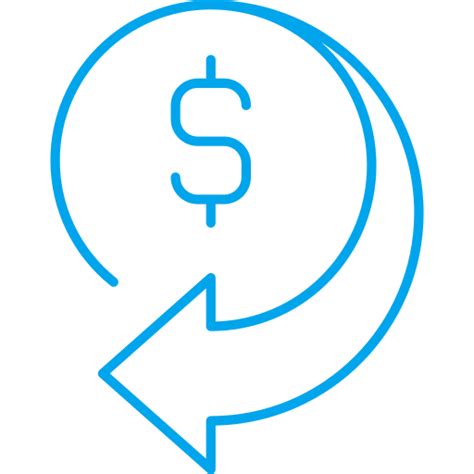 Devolución de dinero Iconos gratis de comercio y compras