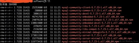 mysql5 7 linux centos redhat环境安装 rpm方式 dependencies usr bin perl is needed by mysql com csdn博客