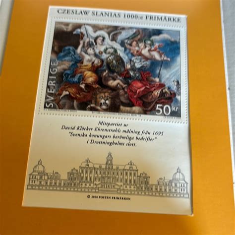 Se produkter som liknar Frimärke 50 kr Czeslaw Slania på Tradera