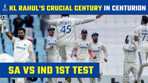 SA Vs IND 1st TEST KL Rahul Becomes 1st Overseas Player To Hit 2 TONS