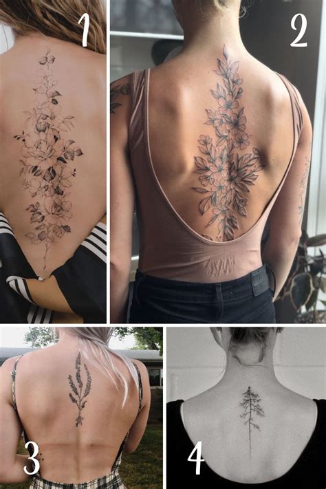 Elegant Spine Tattoos For Women That Symbol Of Strength Artofit