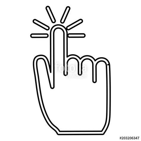 Mouse Finger Icon At Vectorified Collection Of Mouse Finger Icon