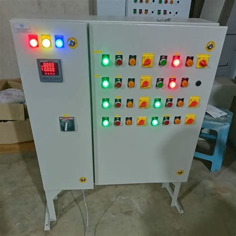 Three Phase 415 V 10kV Mild Steel STP Control Panel Upto 5000 Amps At