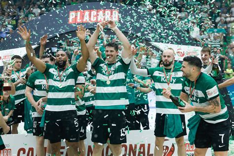 Sporting sagra se campeão nacional de andebol SIC Notícias