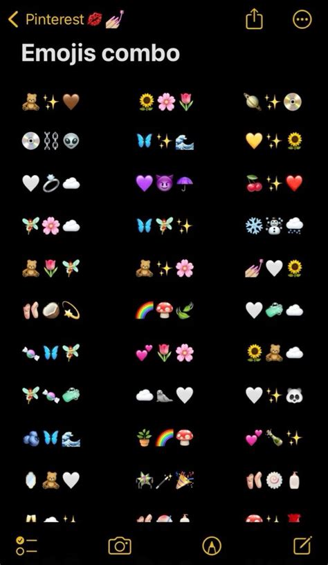 Emoji Combination Emoji Combos Emoji 2024 Good Instagram Captions