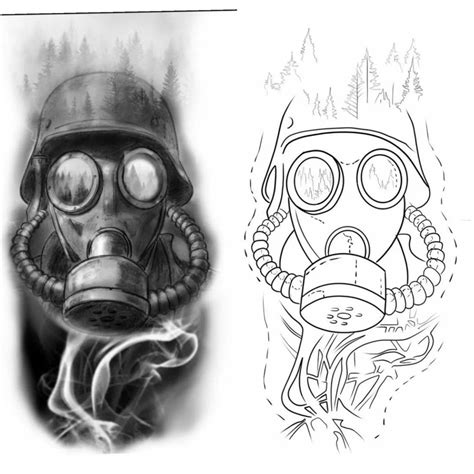 Realistic Tattoo Sleeve Full Sleeve Tattoo Design Tattoo Outline