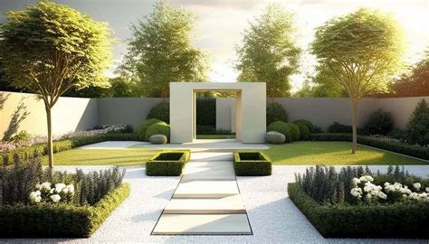 Contemporary Garden Styles Acacia Gardens Minimal Gardens
