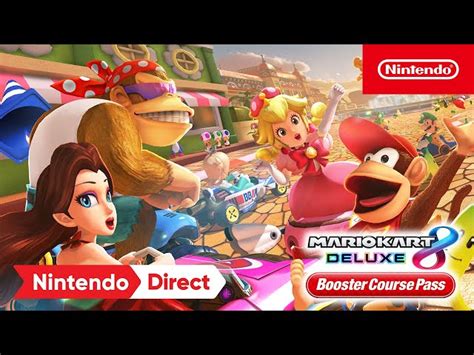 The Final Mario Kart 8 DLC Brings Diddy Funky And Peachette