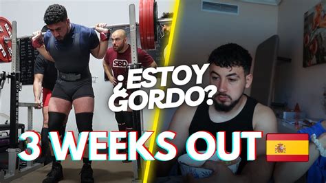 QUÉ COME UN POWERLIFTER PARA ENTRAR EN CATEGORÍA 3 WEEKS OUT