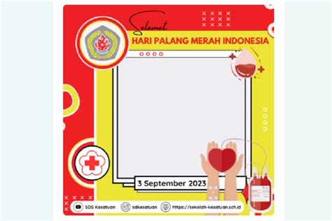 14 Link Twibbon Hari Palang Merah Indonesia 2023 Untuk Meriahkan HUT