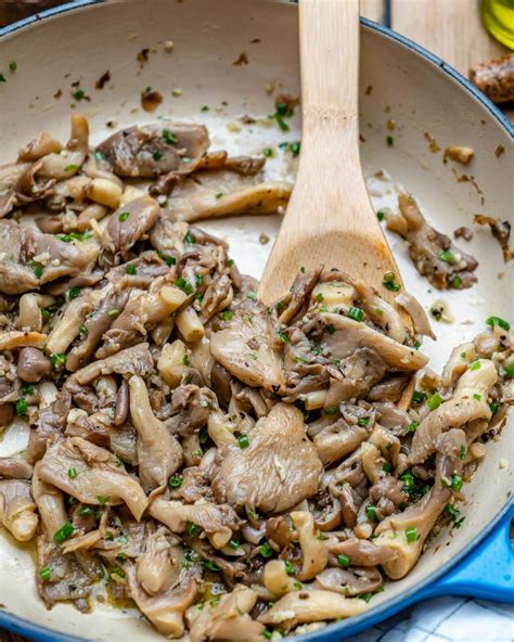 Saut Ed Oyster Mushrooms Recipe Vegan Paleo Blondelish