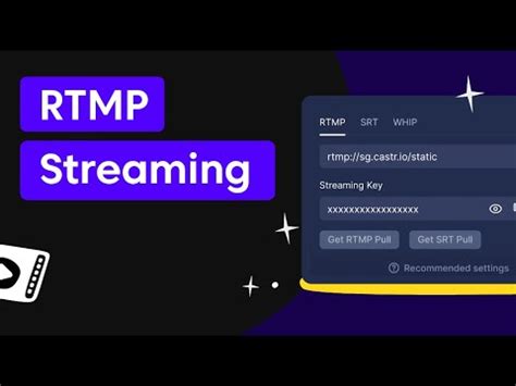Quick Guide On How To Set Up An RTMP Stream With Castr YouTube