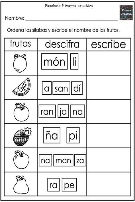 Cuaderno Para Lectoescritura De Palabras Materiales Educativos Para