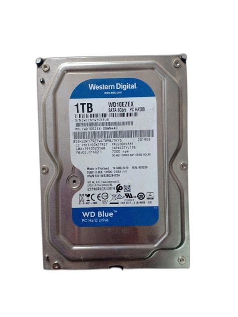 Blue Western Digital PC Hard Drive Storage Capacity 1 TB At Rs 3150