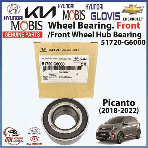 Genuine Wheel Bearing Front Front Wheel Hub Bearing For Picanto