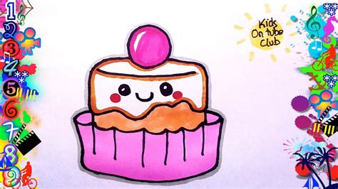 Descubrir 59 Imagen Como Dibujar Un Pastel Kawaii Viaterra Mx