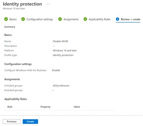 Disabling Windows Hello For Business In Bulk Using Intune Ruian S
