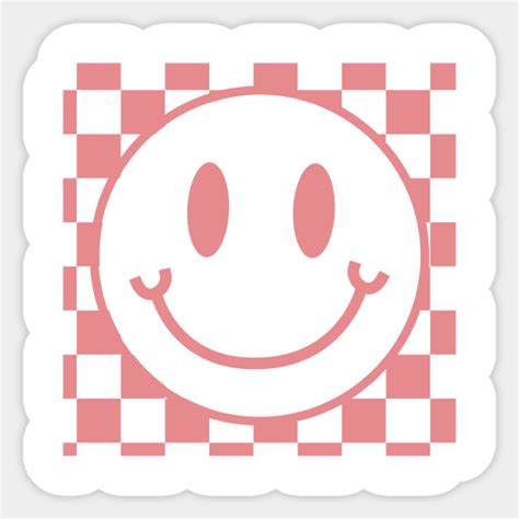 Preppy Smiley Face Smiley Face Sticker Teepublic