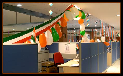 Cubicle Decoration Ideas For Indian Independence Day
