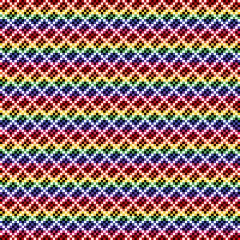 Pixilart Rainbow Pattern By Moonflower16