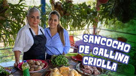 Cómo hacer Sancocho de gallina criolla carne de pecho y carne oreada
