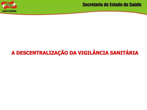 PPT VIGILÂNCIA SANITÁRIA PowerPoint Presentation free download ID
