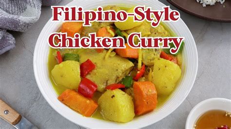 Filipino Chicken Curry Recipe