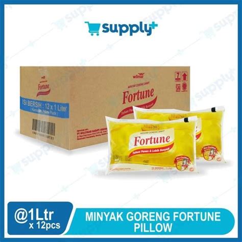 Minyak Goreng Fortune 1 Liter Isi 12 Pillow Per Karton Lazada Indonesia