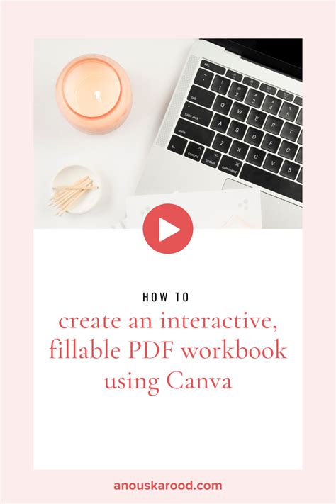 How To Create An Interactive Fillable Pdf Workbook Using Canva Artofit