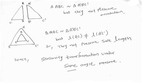 [solved] 2 multiple similarity transformations are performed on a triangle course hero