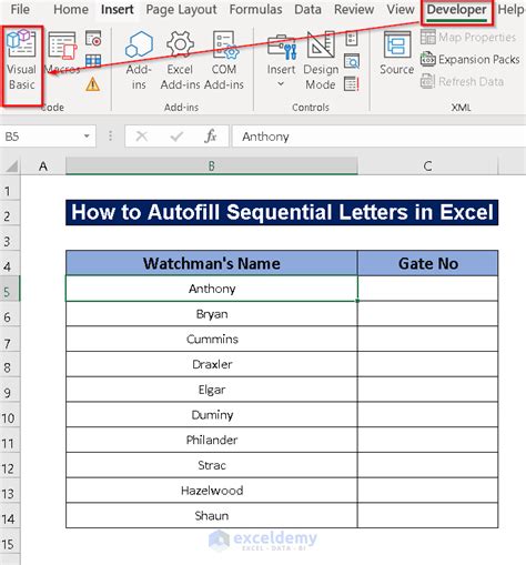 How To Autofill Sequential Numbers In Excel Printable Online