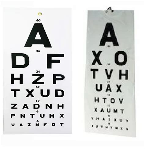 Visual Acuity Test Snellen Chart Infoupdate Org