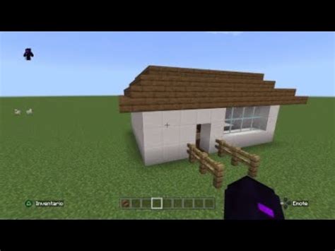 Como Hacer Una Casa De Aldeano Moderna En Minecraft Bedrock Youtube