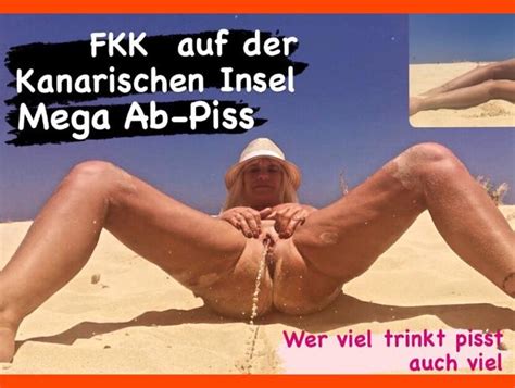 Mega FKK NS PISS Auf Den Kanaren Mit DianaMelano