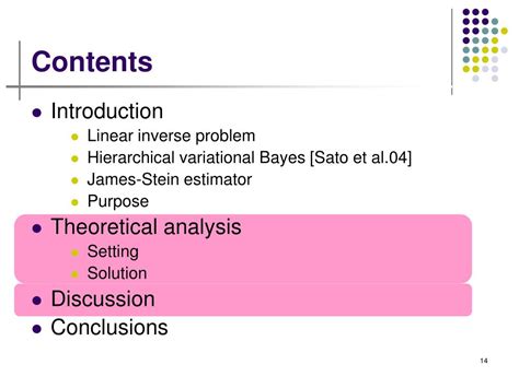 ppt analytic solution of hierarchical variational bayes approach in linear inverse problem
