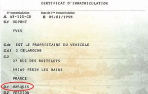 Lire Une Carte Grise L Explication Simple De Tous Les Champs