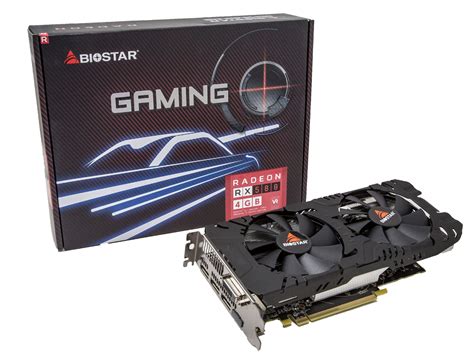 Biostar Radeon Rx Gb Ddr Directx Elpidia Ram Hdmi Dvi D Dp
