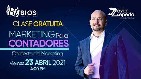 Clase Gratuita Marketing Para Contadores Youtube