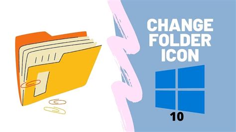 How To Change Folder Icon In Windows Youtube