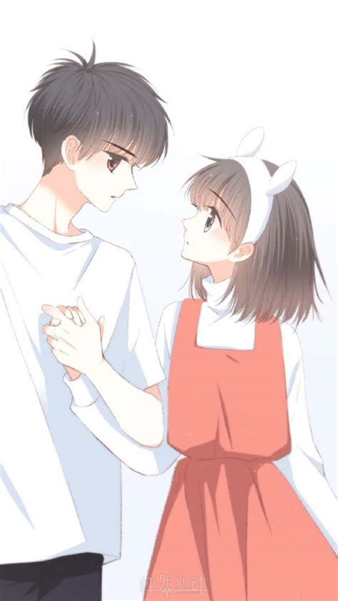 Hình ảnh cặp đôi yêu nhau anime đẹp dễ thương
