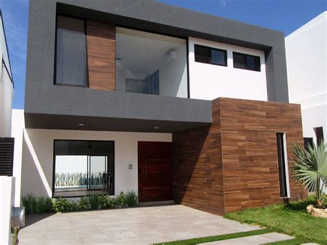 15 Fachadas De Casas Modernas Minimalistas De 2 Y De 3 Pisos Ideas