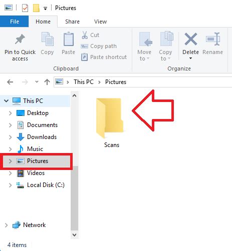 windows 10 where are scanned documented saved using windows scan it support guides