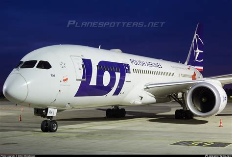 SP LRH LOT Polish Airlines Boeing 787 8 Dreamliner Photo By Stefan